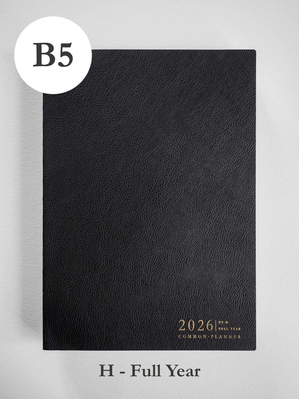 B5 Horizontal Full Year | 2026 Common Planner