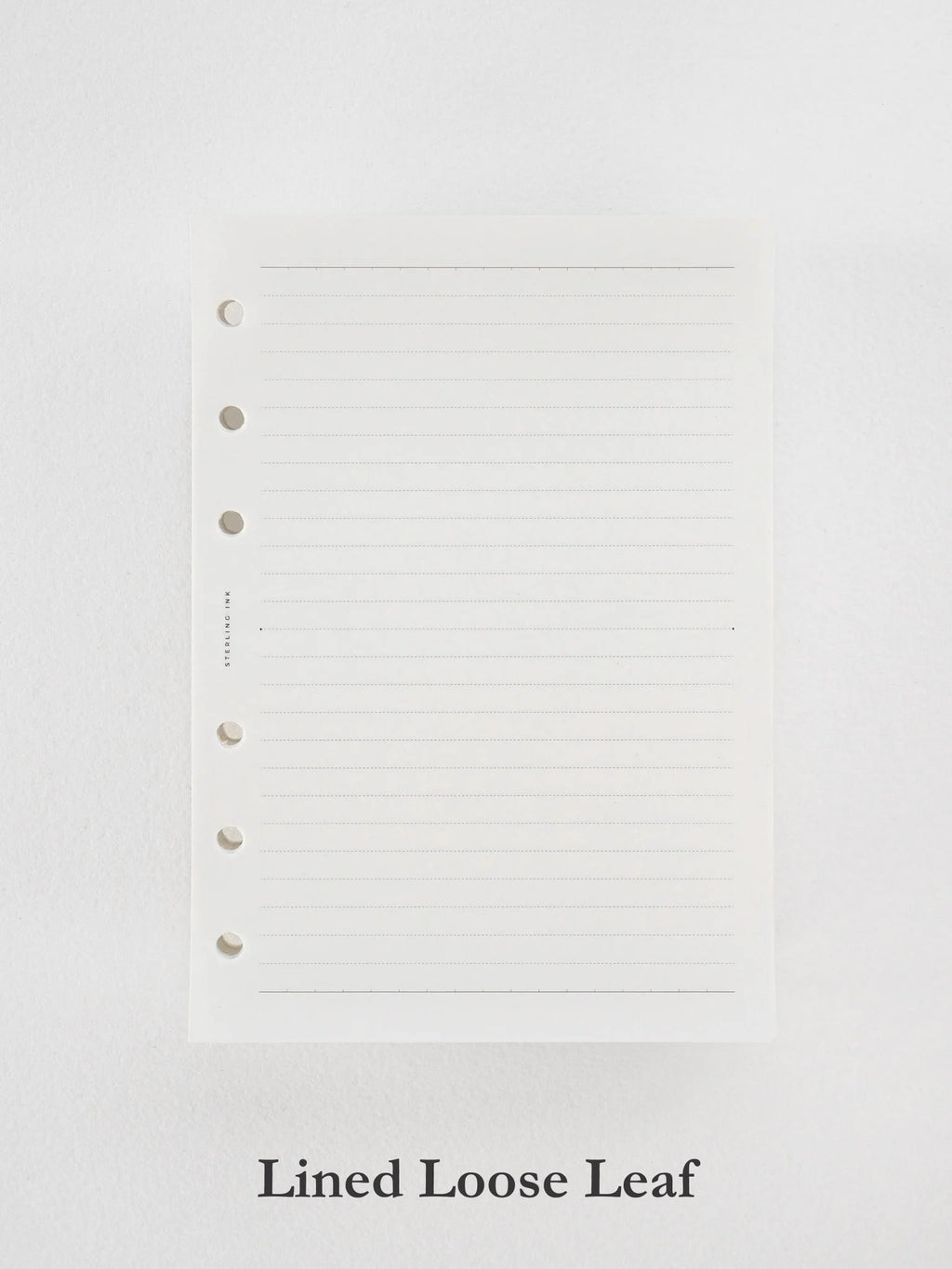 Lined Loose Leaf Paper (5mm) - Tomoe River Paper