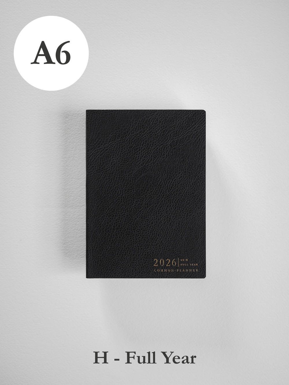 A6 Horizontal Full Year | 2026 Common Planner