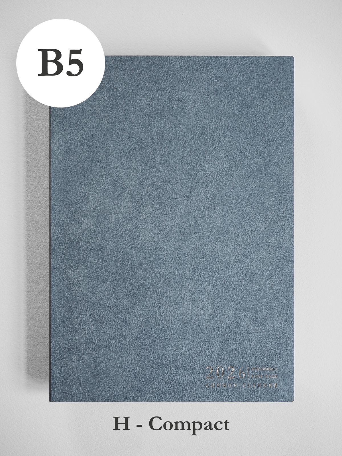 B5 Horizontal Compact Full Year | 2026 Common Planner
