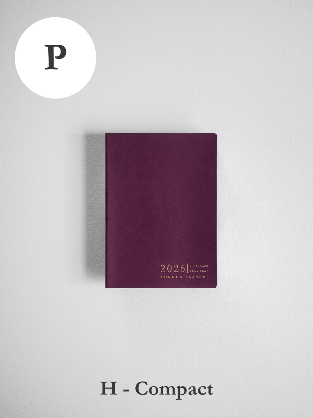 Passport Horizontal Compact Full Year | 2026 Common Planner