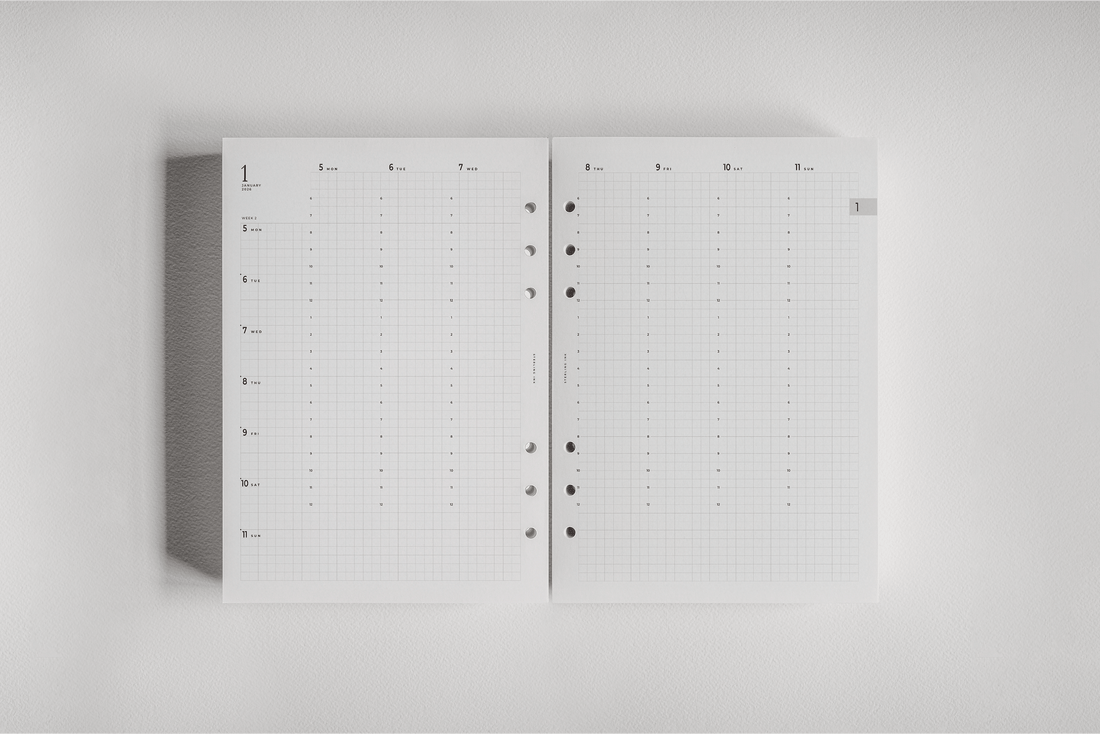 Weekly (Flex Layout) | 2026 Dated Planner Inserts