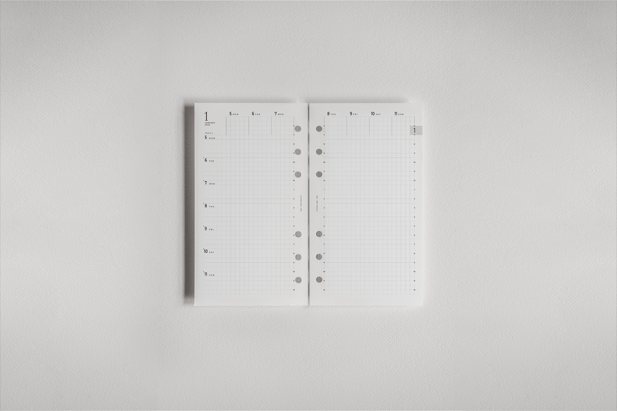 Weekly (Flex Layout) | 2026 Dated Planner Inserts