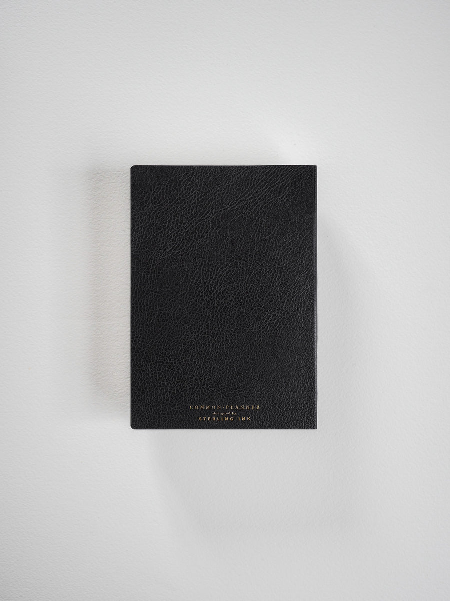 A6 Horizontal Full Year | 2025 Common Planner – STERLING INK