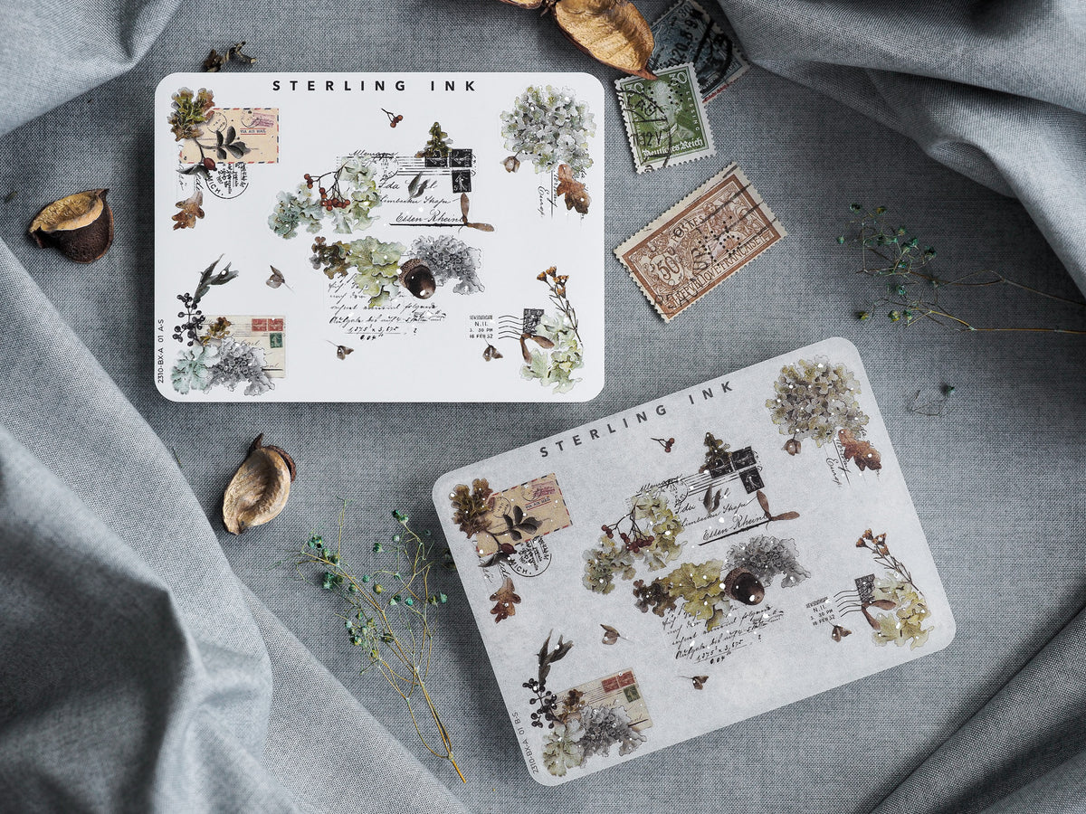 Edges and Corners Stickers (Silver Foil) - October 2023 – STERLING INK