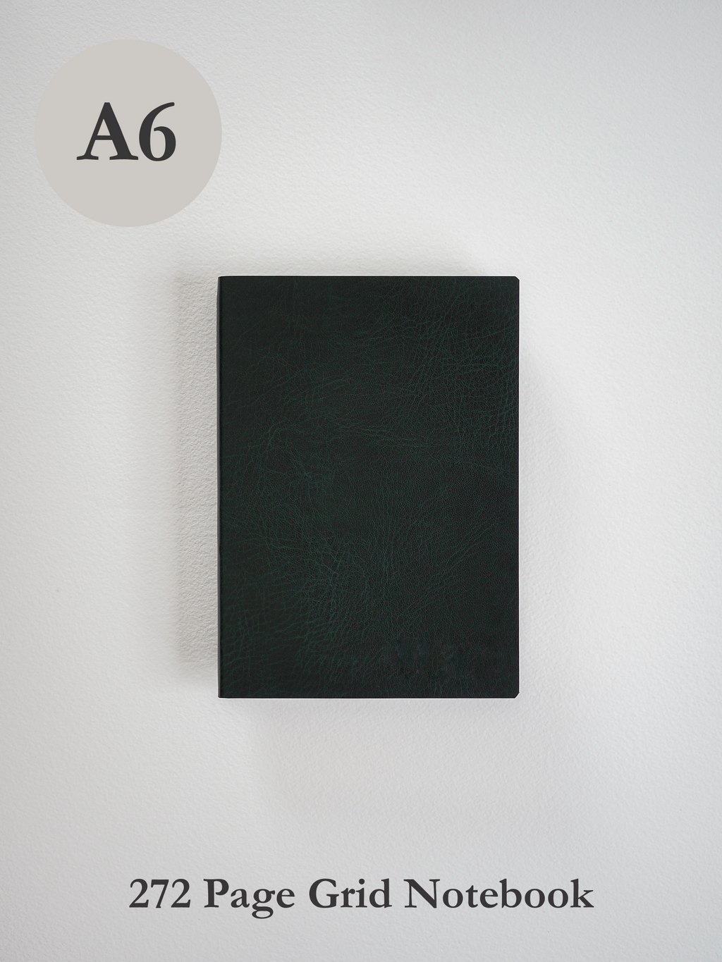 A6 272 Page Grid Notebook