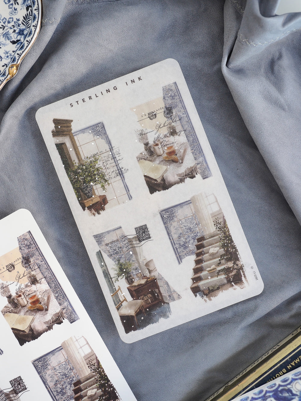 Collage Stickers (Silver Foil) - January 2026