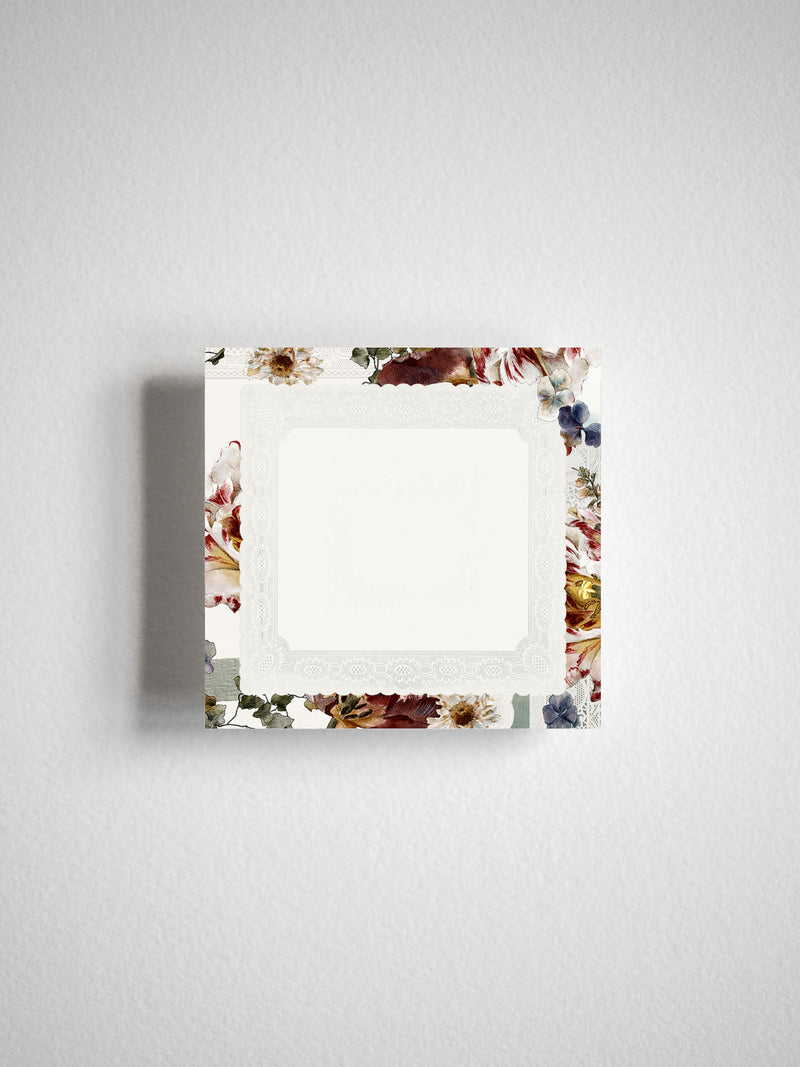Sticky Note: Floral - November 2025